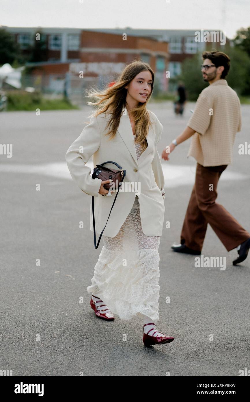Copenhagen, Denmark. 05th Aug, 2024. Street style, Sasha Sviridovskaya ...