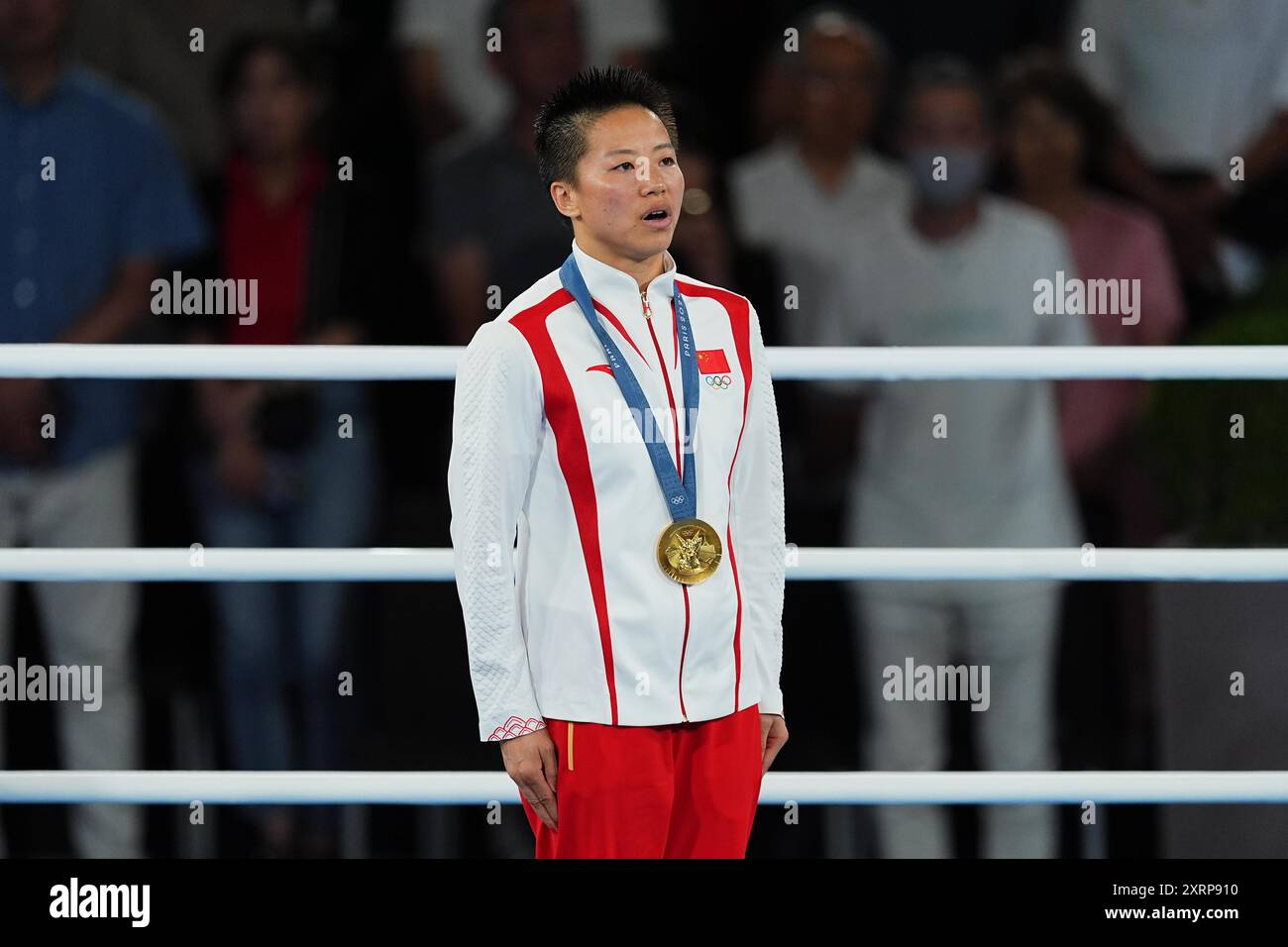 **CHINESE MAINLAND, HONG KONG, MACAU AND TAIWAN OUT** Chinese boxer Wu ...