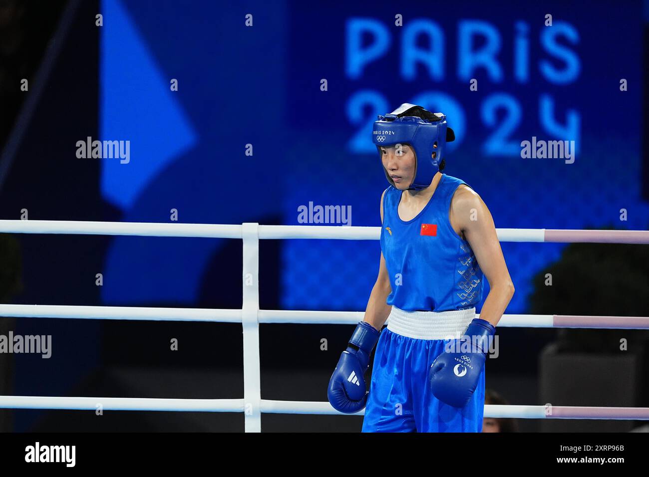 **CHINESE MAINLAND, HONG KONG, MACAU AND TAIWAN OUT** Chinese boxer ...