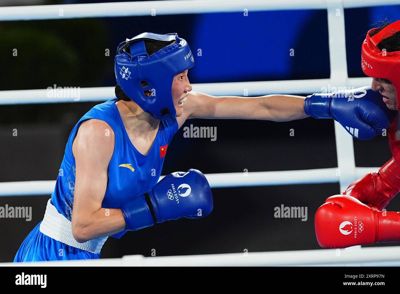**CHINESE MAINLAND, HONG KONG, MACAU AND TAIWAN OUT** Chinese boxer ...