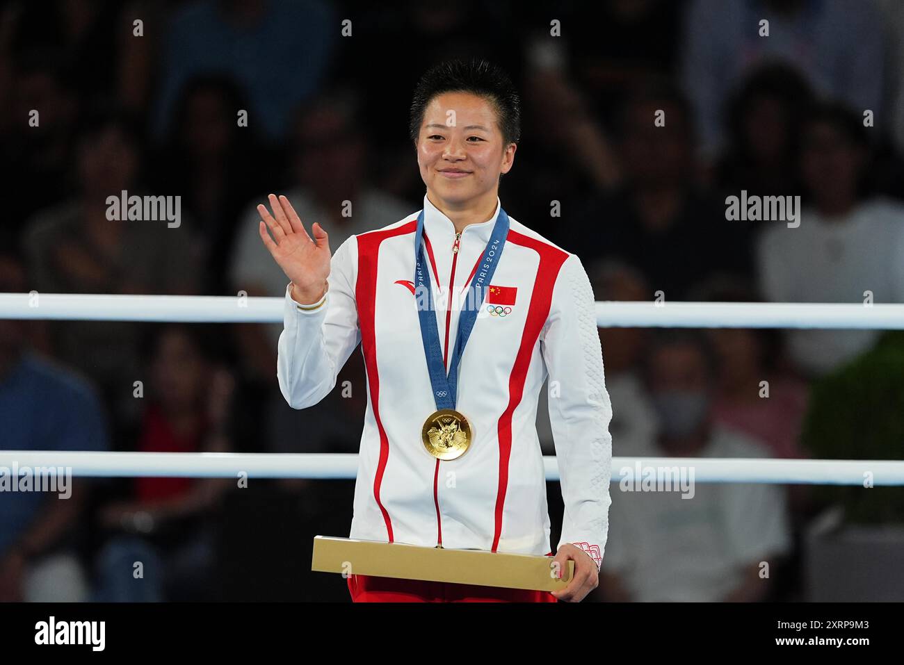 **CHINESE MAINLAND, HONG KONG, MACAU AND TAIWAN OUT** Chinese boxer Wu ...