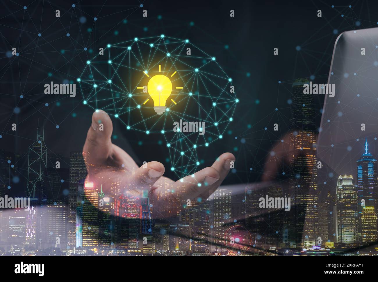 Hand holding human brain organ hi-res stock photography and images - Alamy