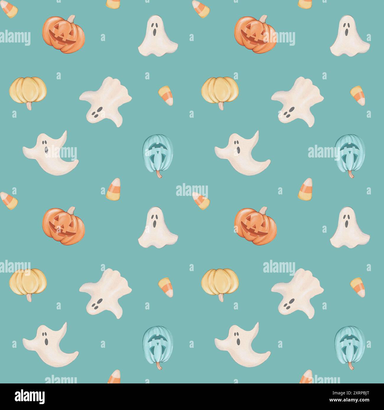 Seamless hand drawn halloween hi-res stock photography and images - Alamy