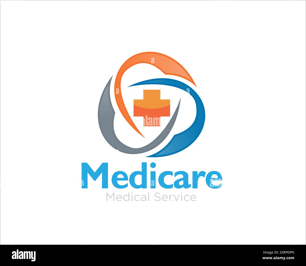 medicare regeneration logo for medical service Stock Vector Image & Art ...