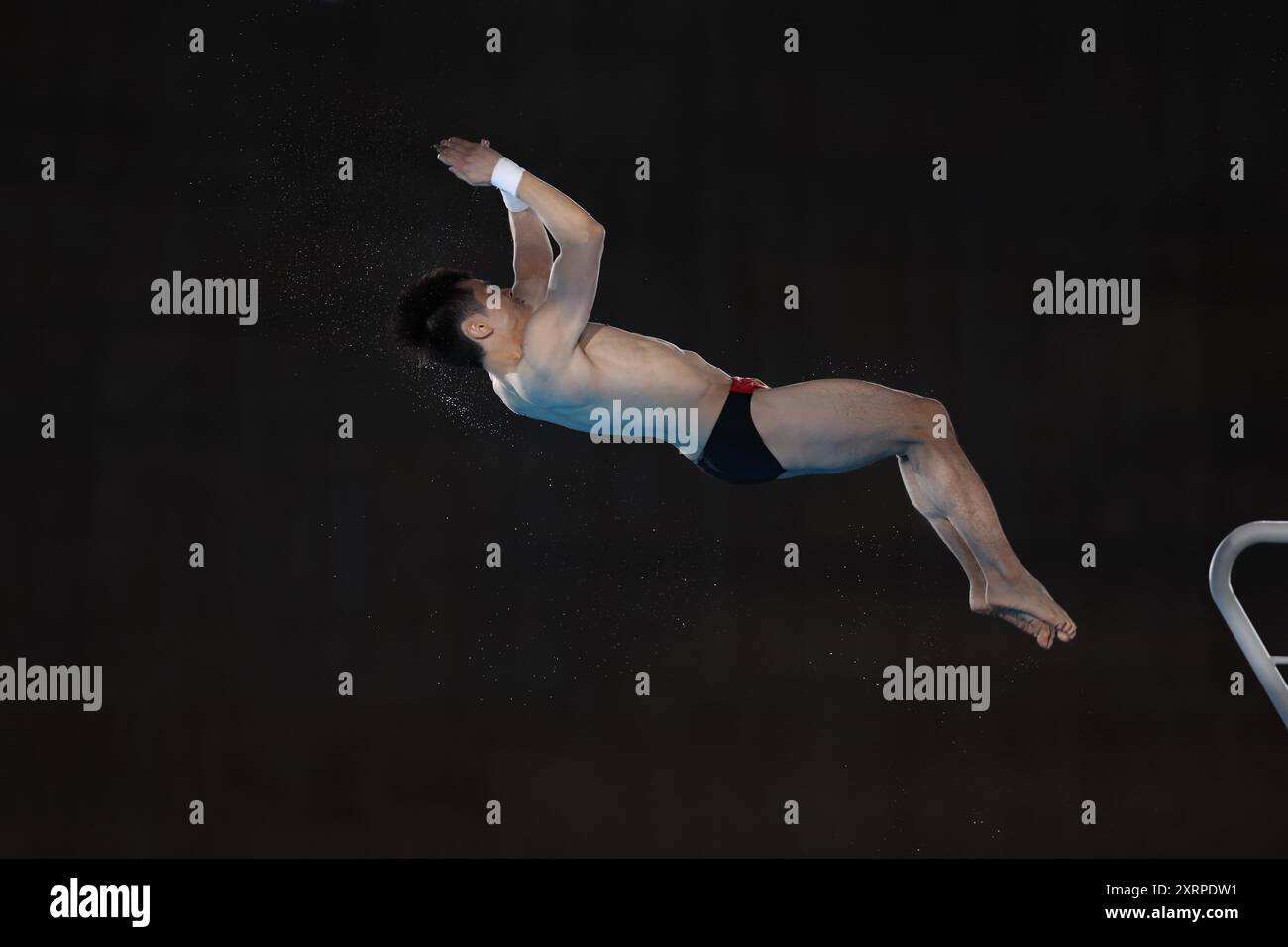 **CHINESE MAINLAND, HONG KONG, MACAU AND TAIWAN OUT** Chinese diver Cao ...