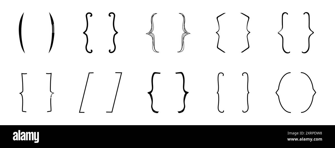 Using Brackets For Parenthesis Display Poster Parenthesis