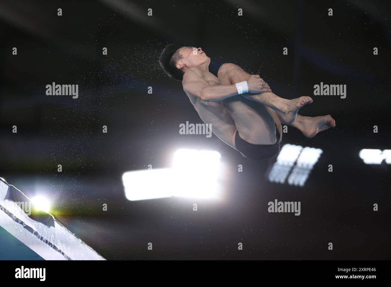 **CHINESE MAINLAND, HONG KONG, MACAU AND TAIWAN OUT** Chinese diver Cao ...