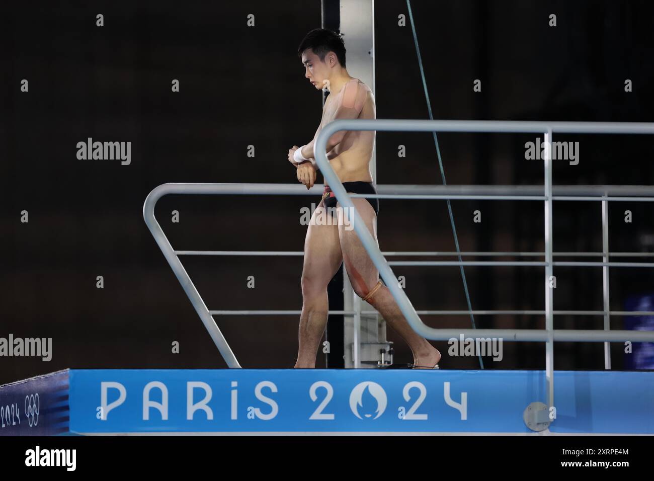 **CHINESE MAINLAND, HONG KONG, MACAU AND TAIWAN OUT** Chinese diver Cao ...