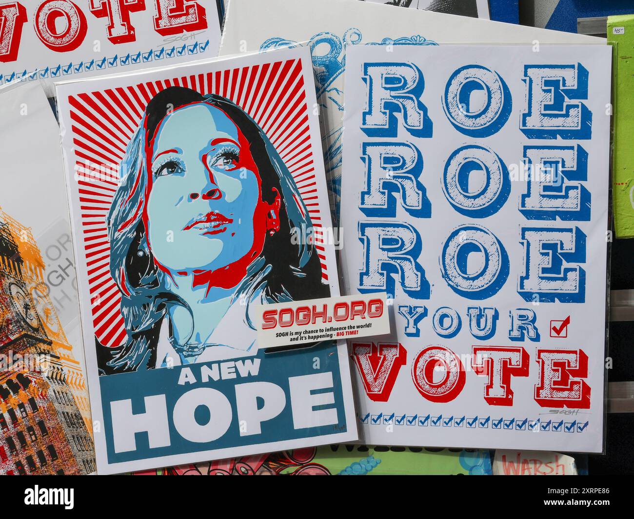 Trump harris 2024 art hi-res stock photography and images - Alamy