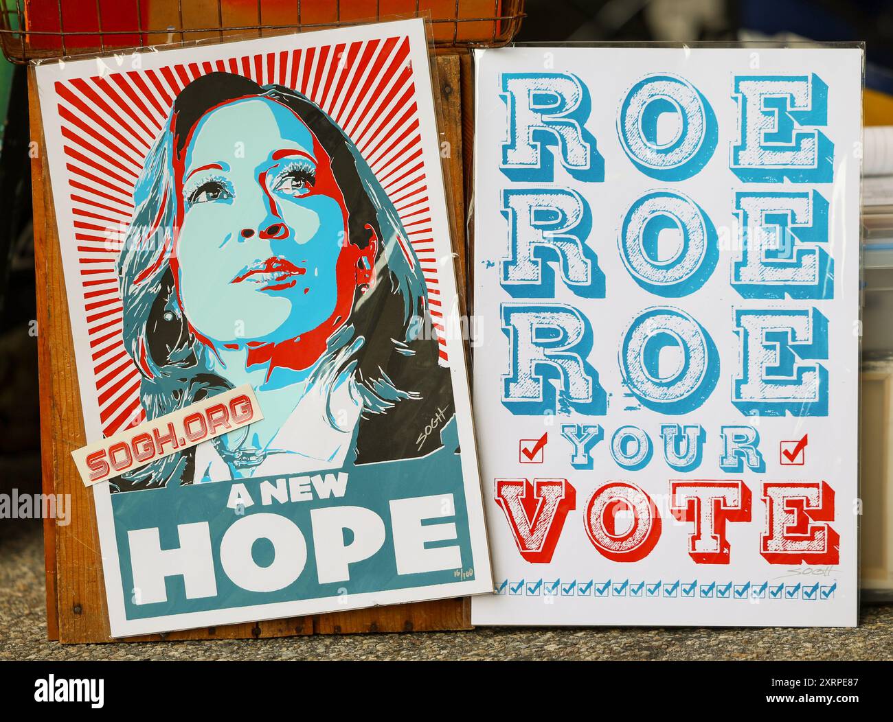 Trump harris 2024 art hi-res stock photography and images - Alamy