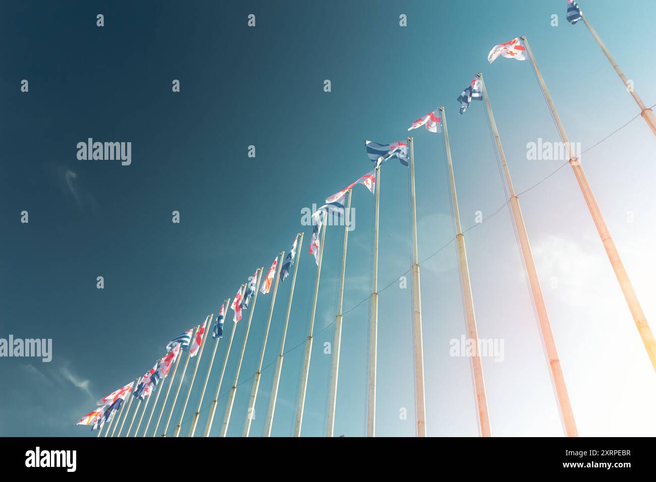 State flags adjara georgia hi-res stock photography and images - Alamy