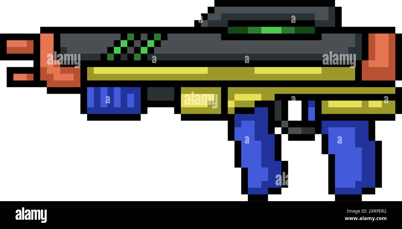 Laser gun alien Stock Vector Images - Alamy