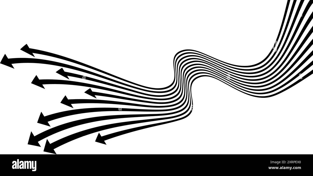 perspective arrows on white background. growth concept. Vector ...