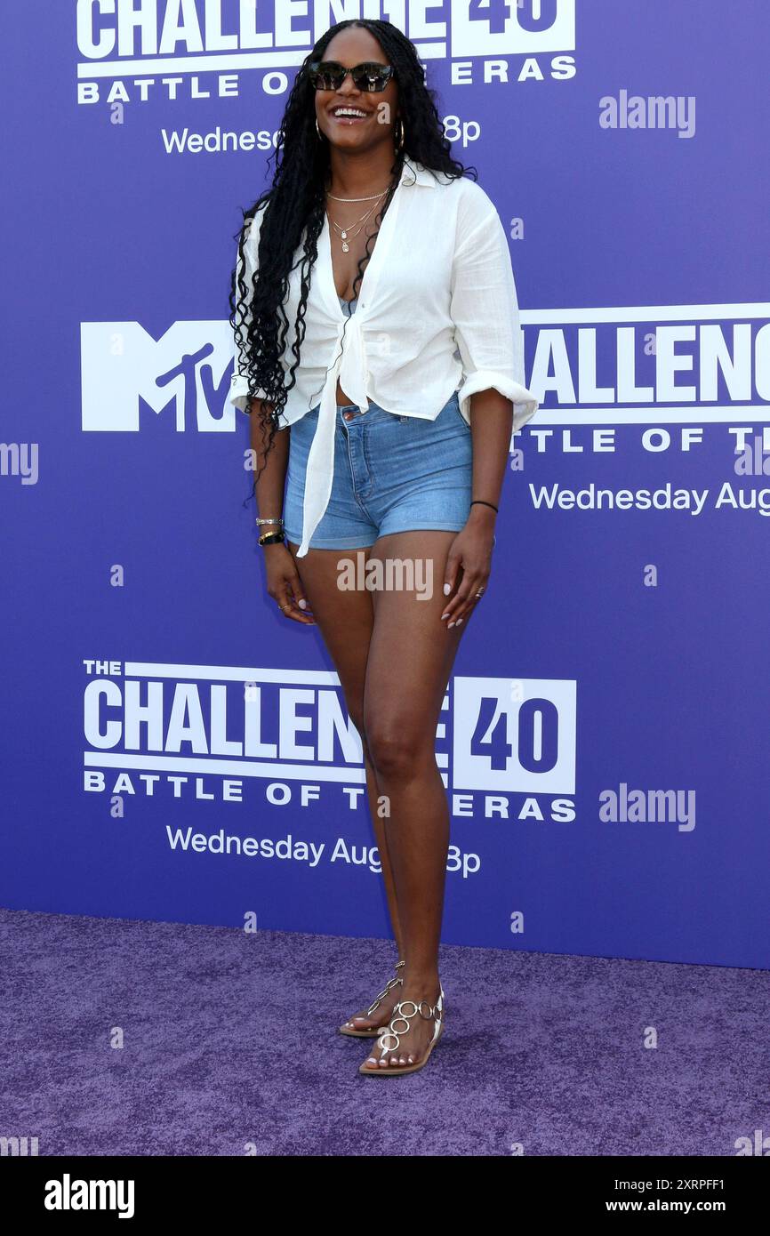 August 9, 2024, Los Angeles, Ca, USA: LOS ANGELES - AUG 9: Nia Moore at ...