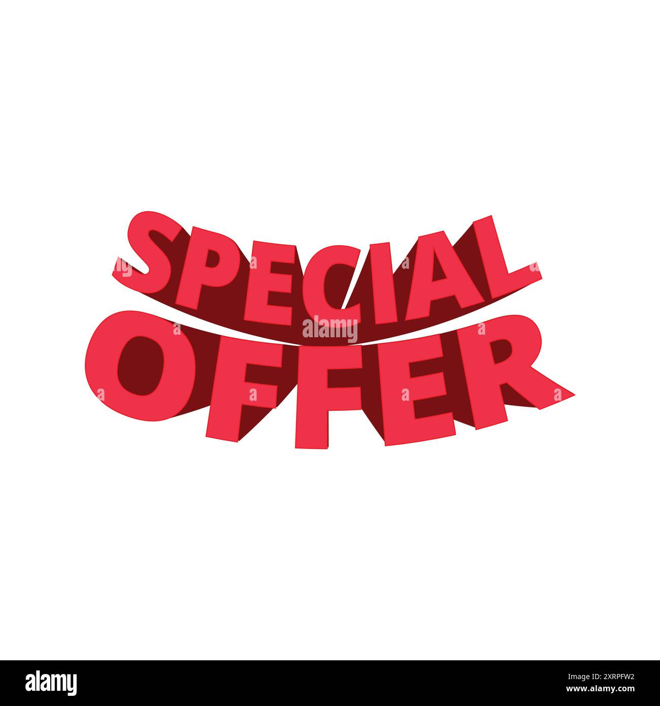 Special offer lettering Stock Vector Images - Alamy
