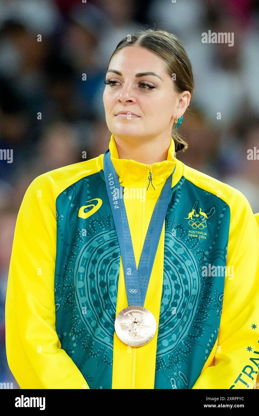 Paris, France. 11th Aug, 2024. PARIS, FRANCE - AUGUST 11: Cayla George ...
