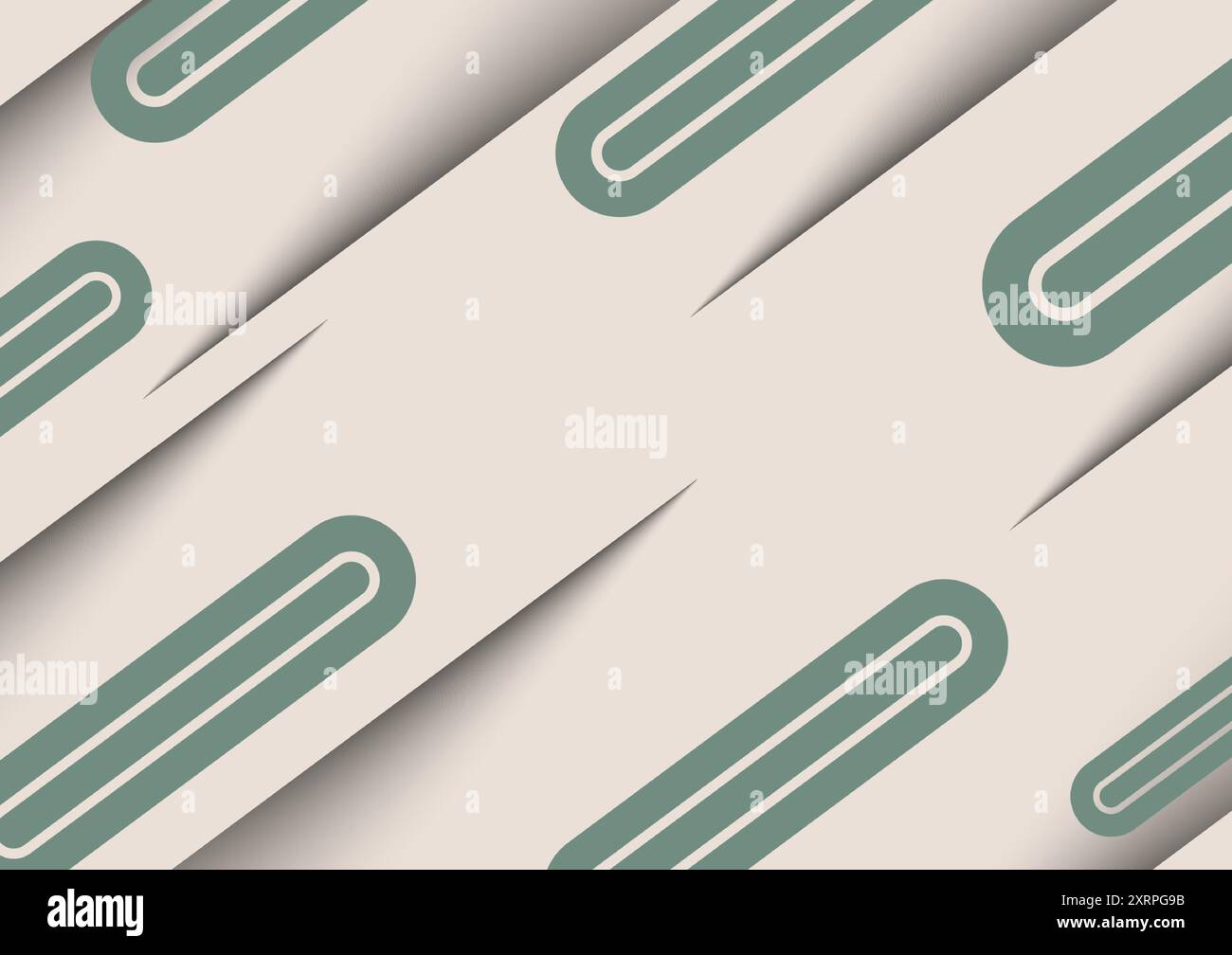 Abstract background with green paper shade, stock vector Stock Vector ...