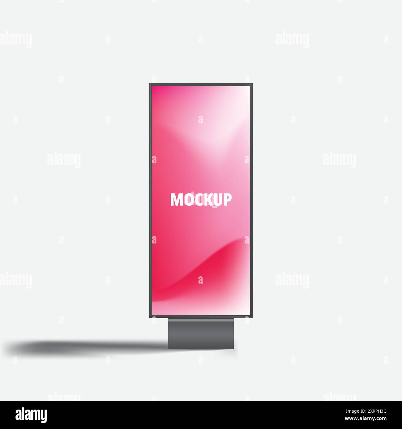 Billboard mockup Stock Vector Images - Alamy