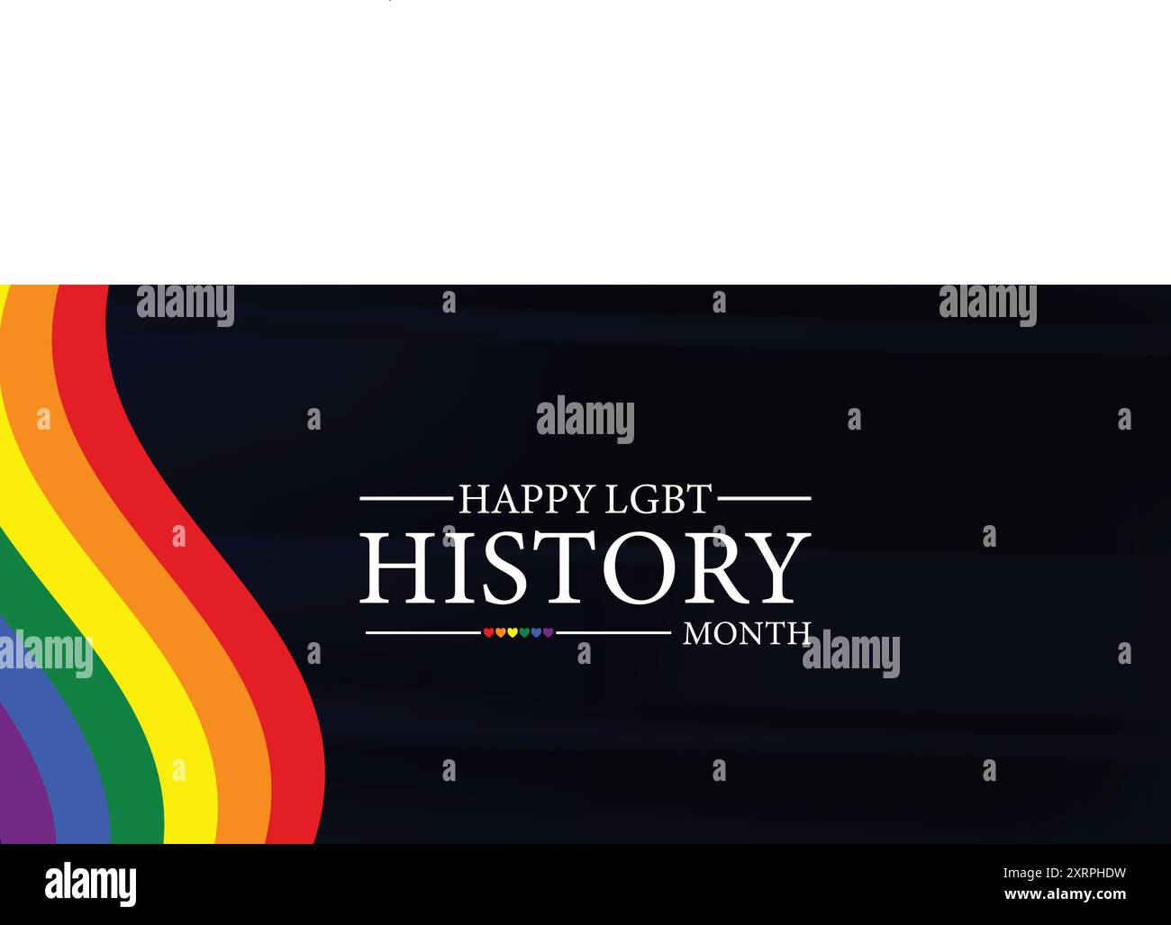 Honoring LGBT The Significance of LGBT History Month Stock Vector Image ...