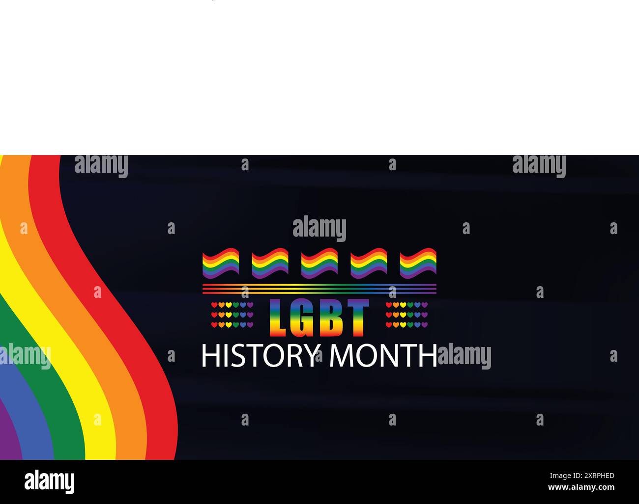 Honoring LGBT The Significance of LGBT History Month Stock Vector Image ...