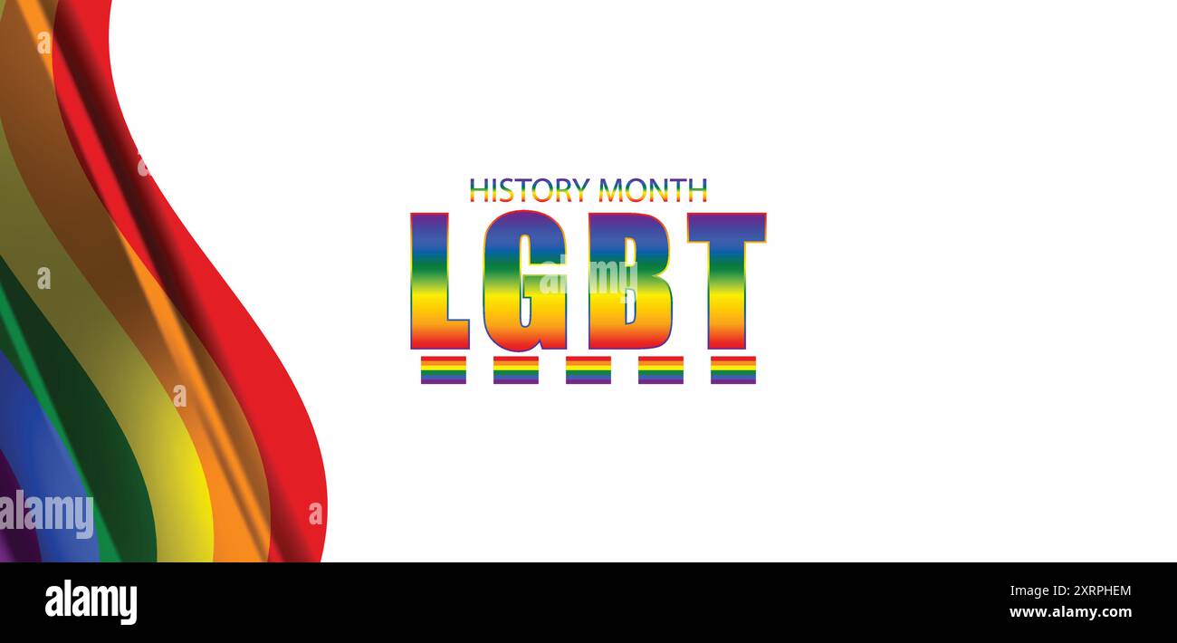 Honoring LGBT The Significance of LGBT History Month Stock Vector Image ...