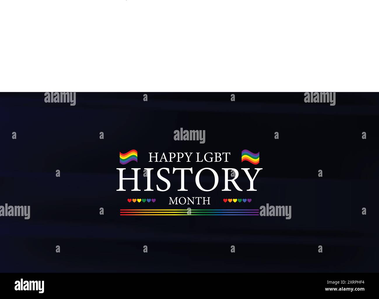 Honoring LGBT The Significance of LGBT History Month Stock Vector Image ...