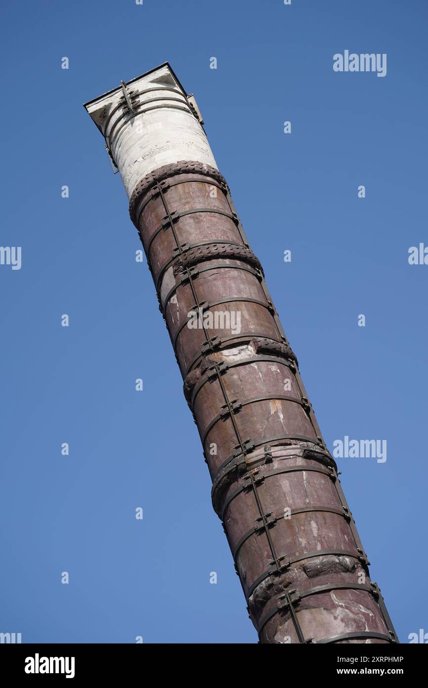 Column of Constantine in Istanbul City, Turkiye Stock Photo - Alamy