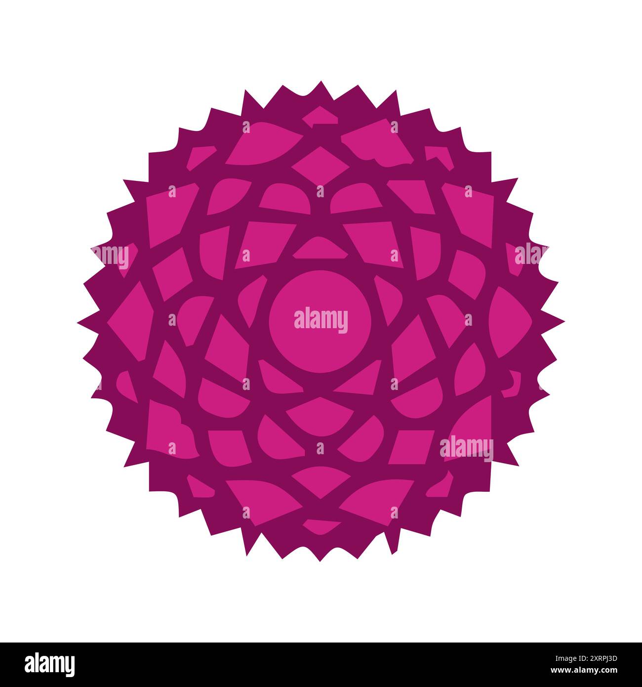 Spiritual indian chakra symbol Stock Vector Images - Alamy