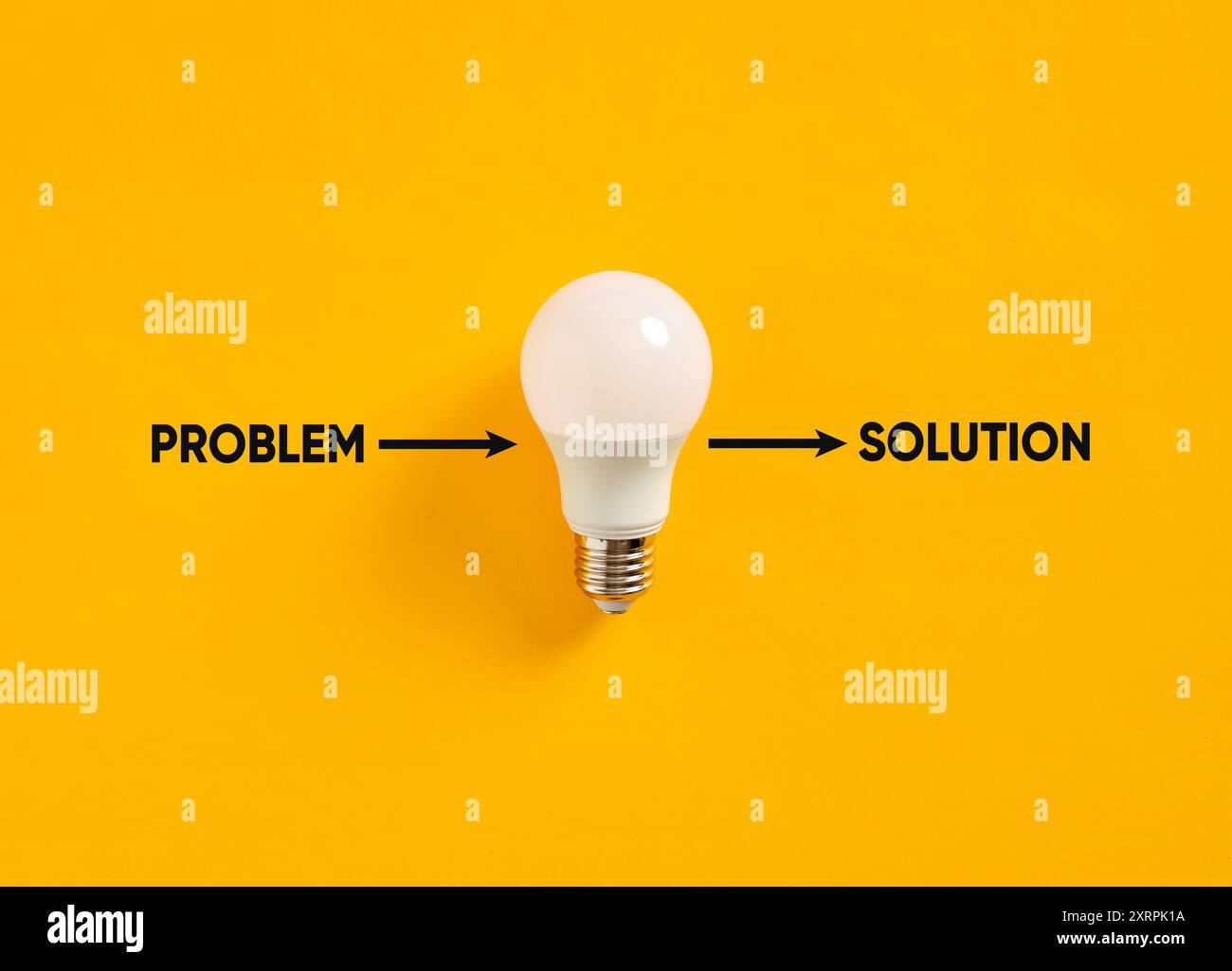 Creativity and problem solving concept. Light bulb is connecting the ...