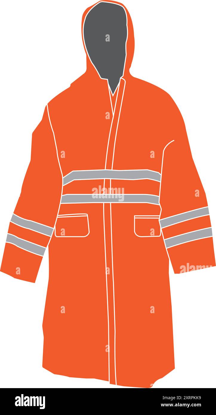 Transparent raincoat Stock Vector Images - Alamy