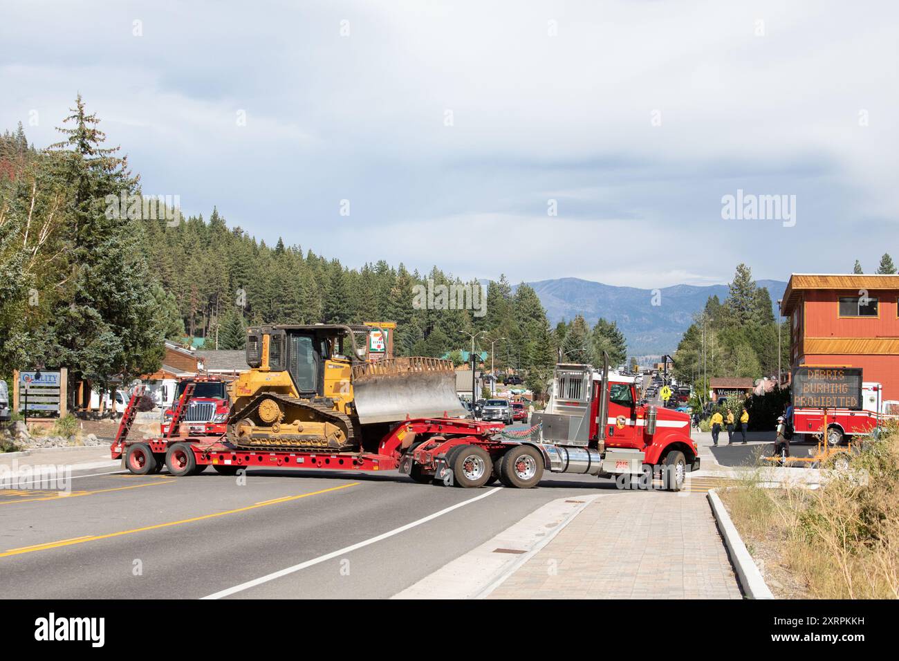 Truckee wildfire hi-res stock photography and images - Alamy