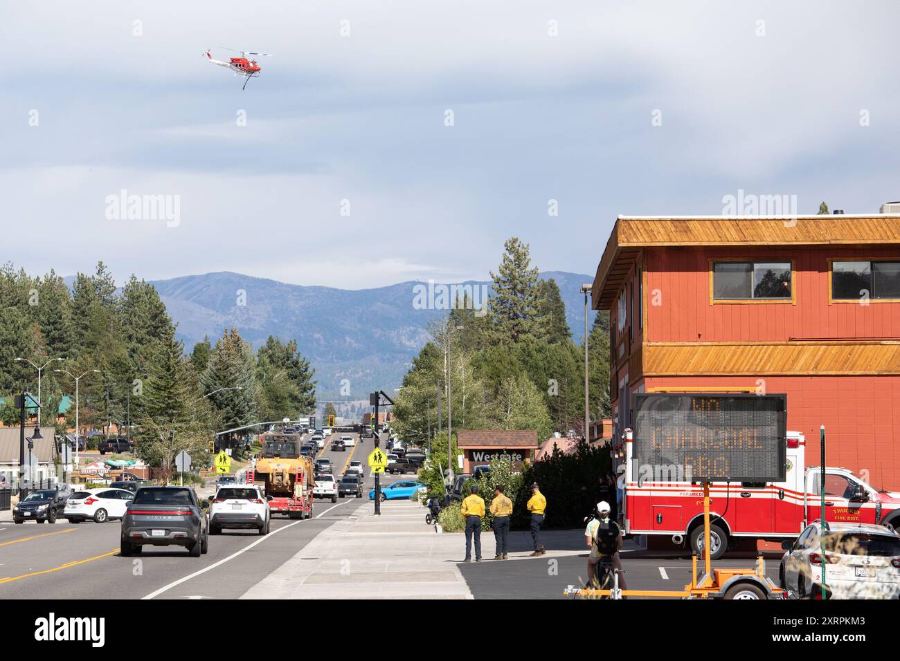 Truckee wildfire hi-res stock photography and images - Alamy