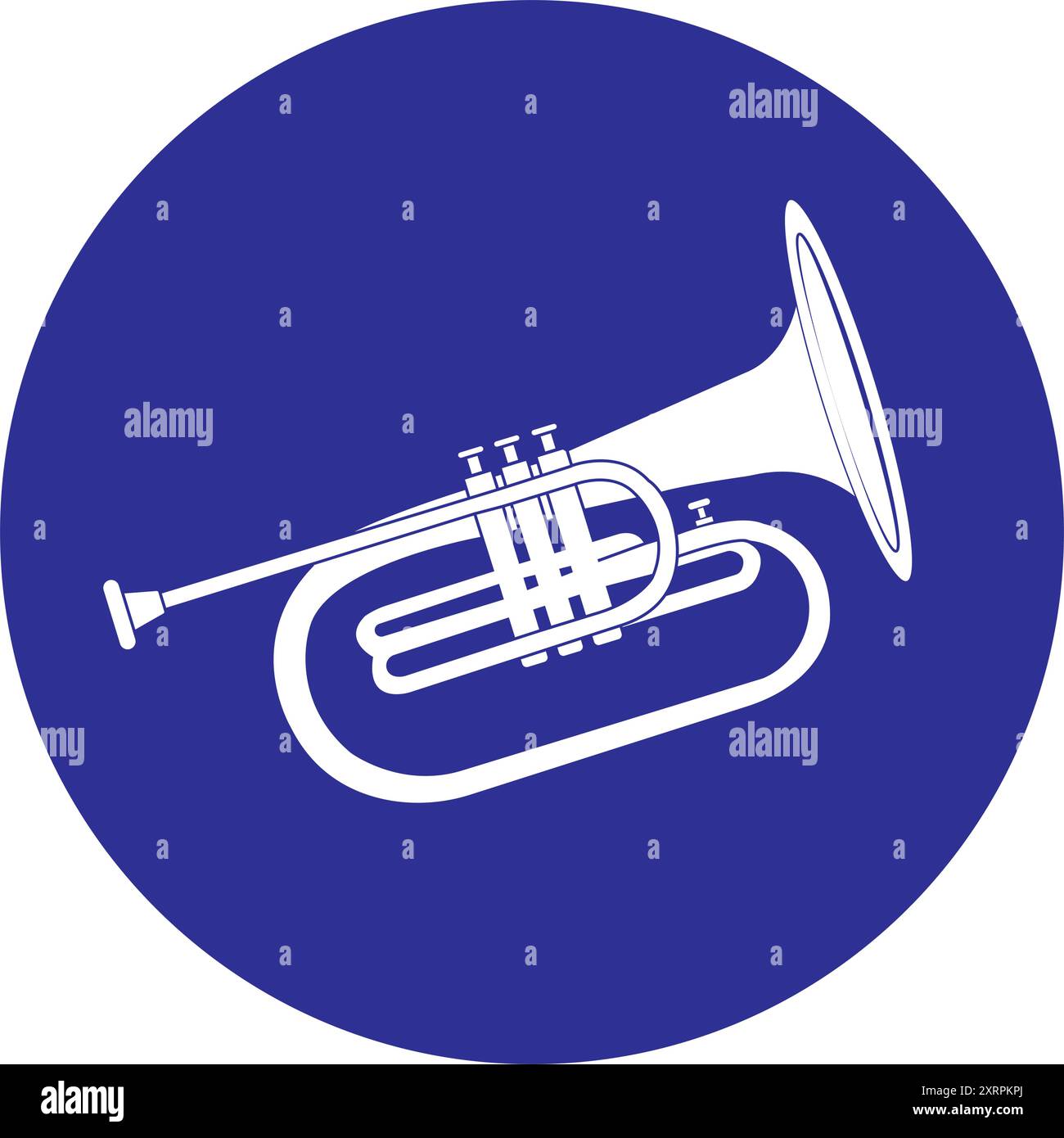trumpet icon vector illustration simple design Stock Vector Image & Art ...