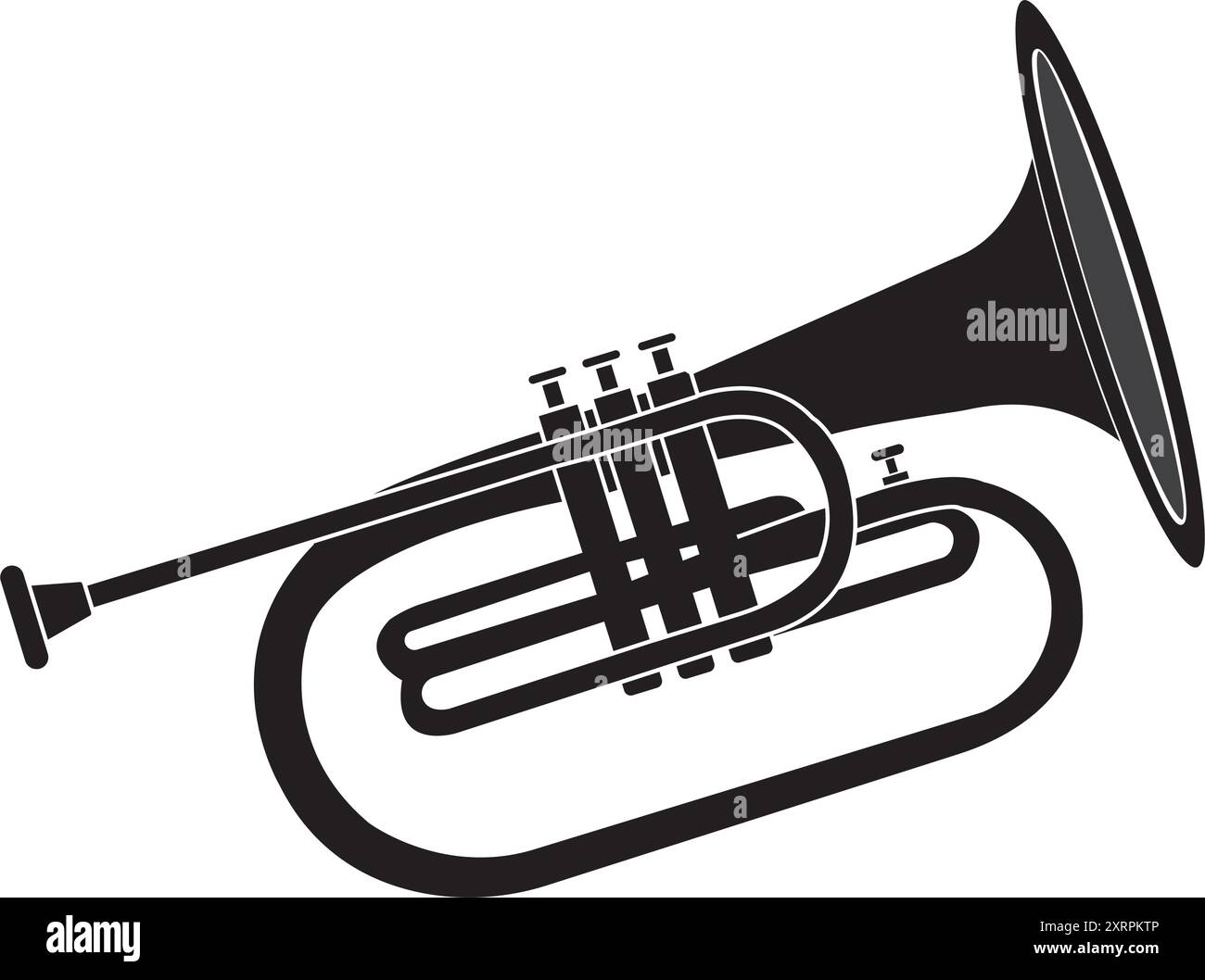 trumpet icon vector illustration simple design Stock Vector Image & Art ...