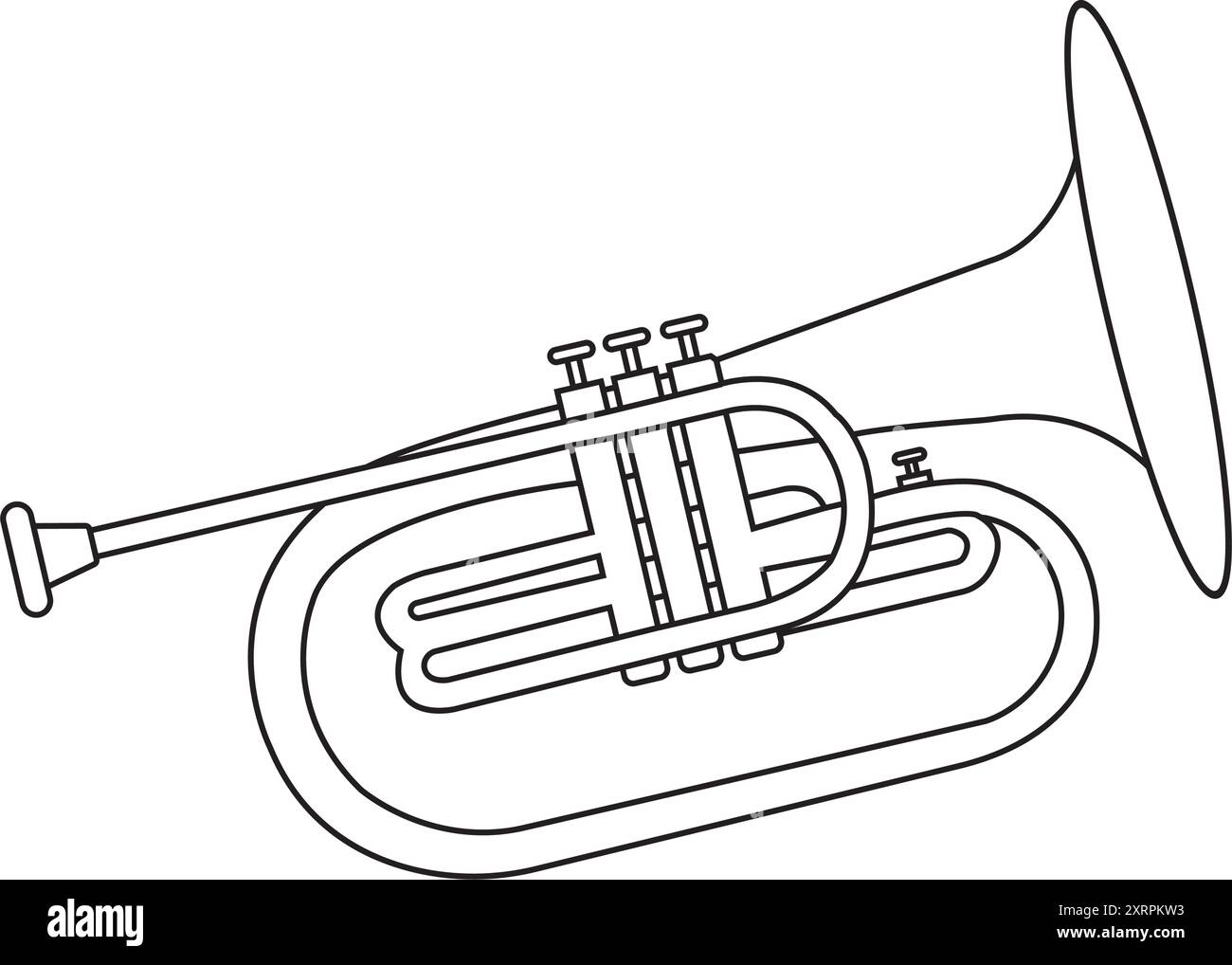 trumpet icon vector illustration simple design Stock Vector Image & Art ...