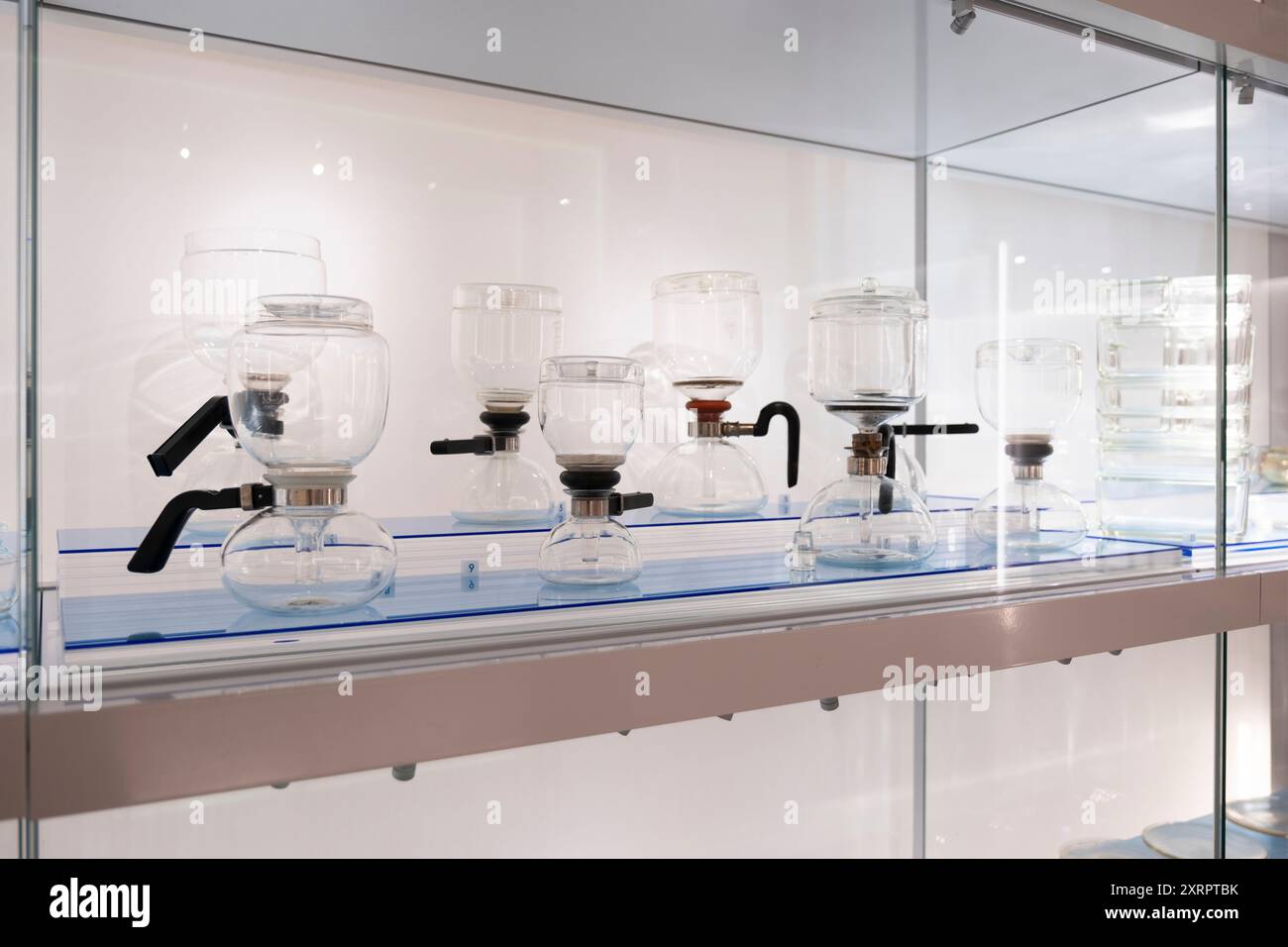 Interior Bauhaus Museum, dedicated to the German art academy with ...