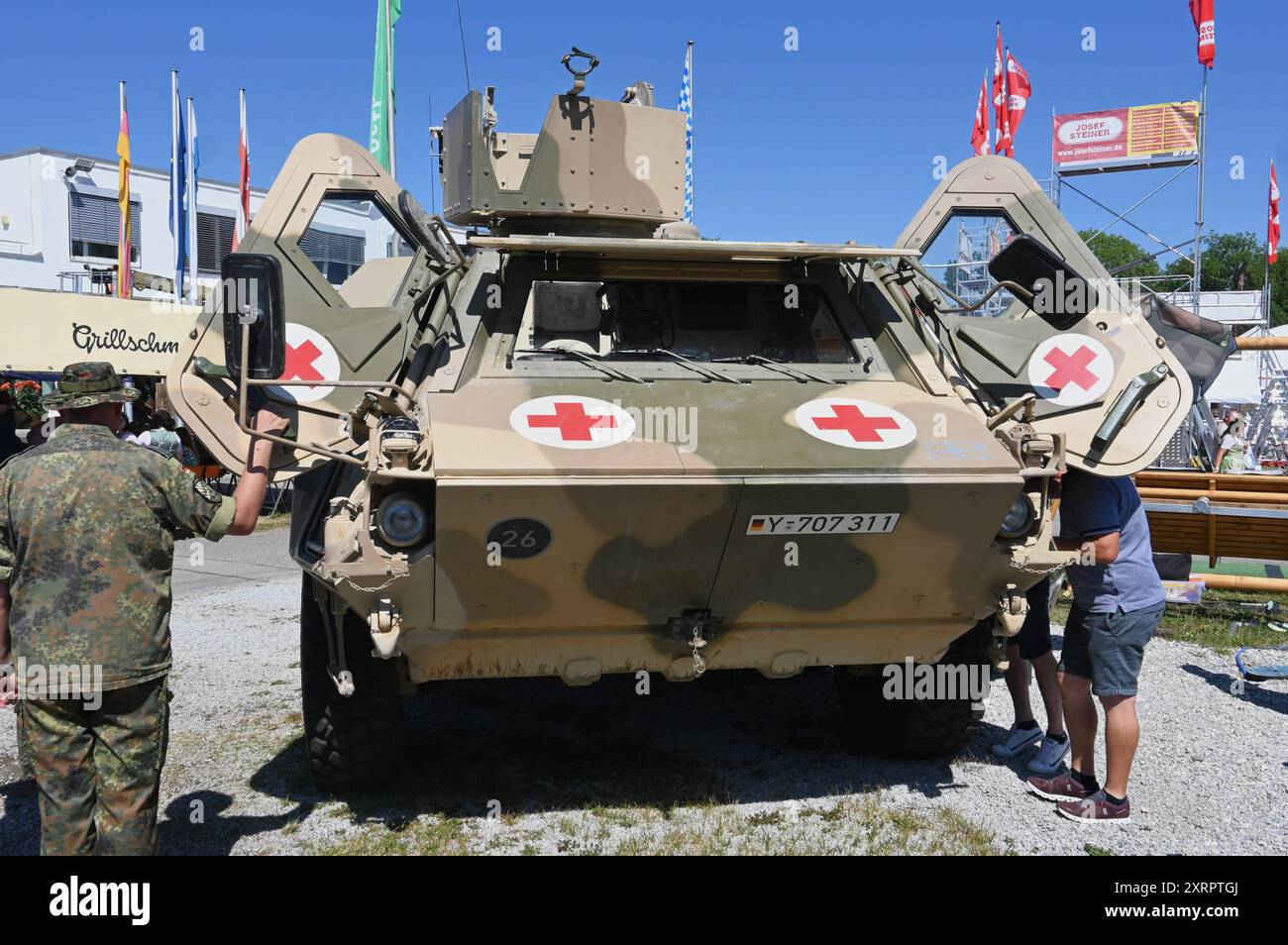 Deutsche Bundeswehr, bestehend aus Heer, Luftwaffe und Marinee. Foto ...