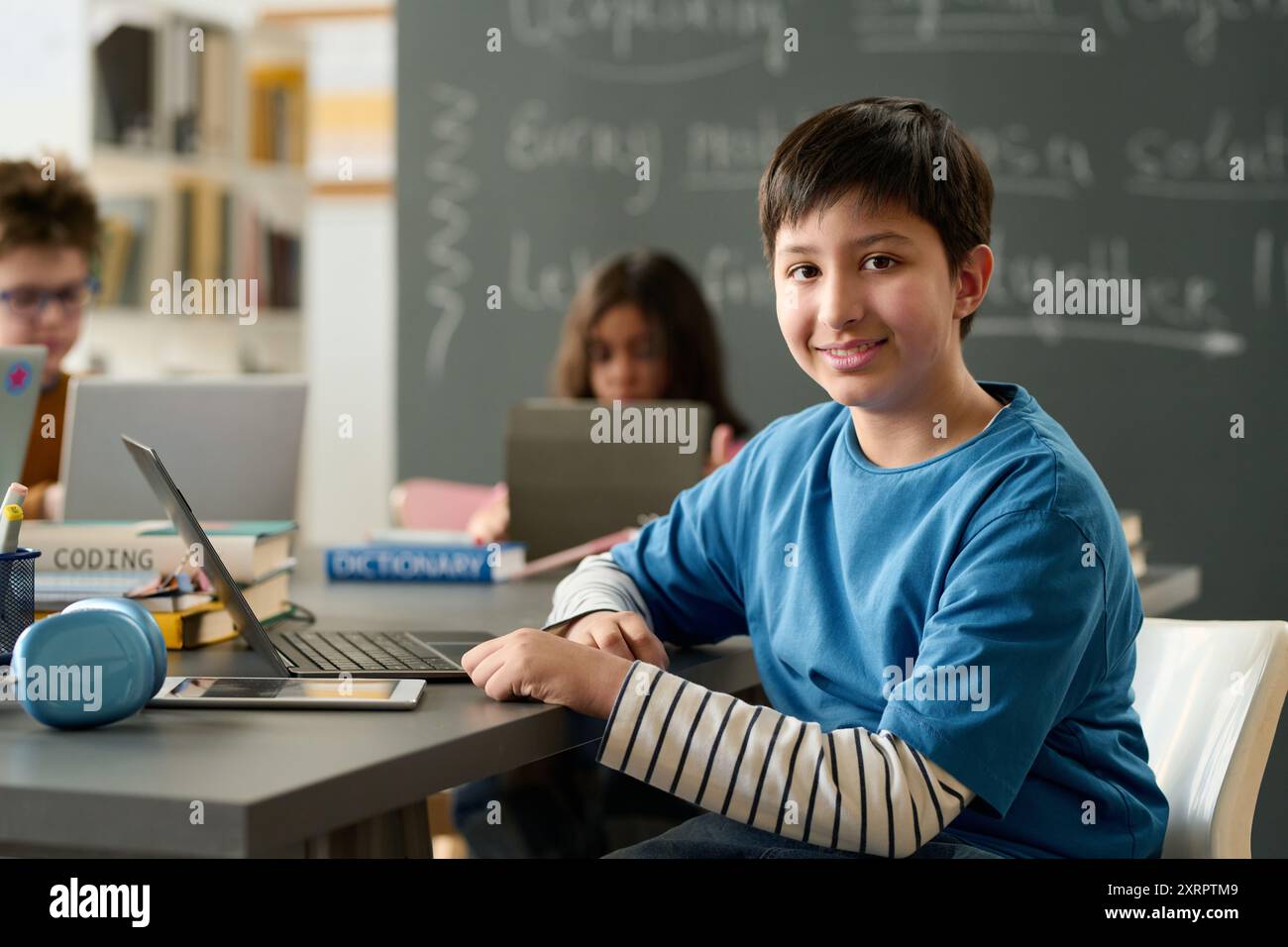Boy teen class student hi-res stock photography and images - Alamy