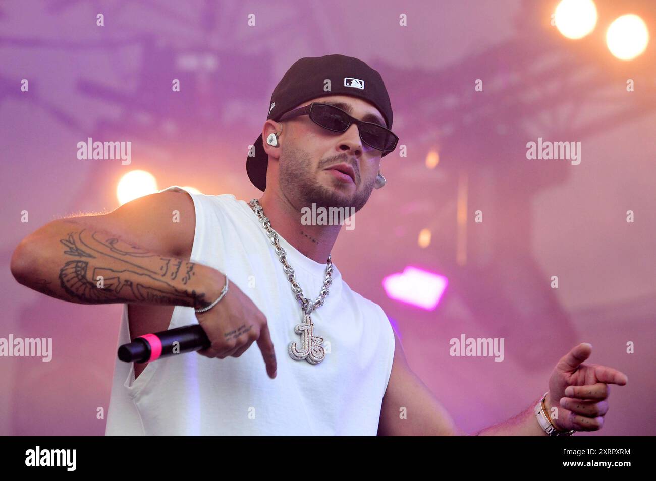 Jamule live auf dem Heroes Festival 2024 auf der Expo Plaza. Hannover ...