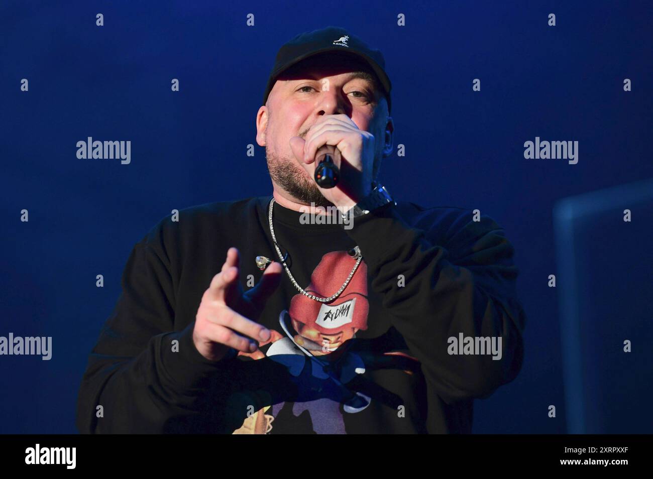 Kool Savas live auf dem Heroes Festival 2024 auf der Expo Plaza ...
