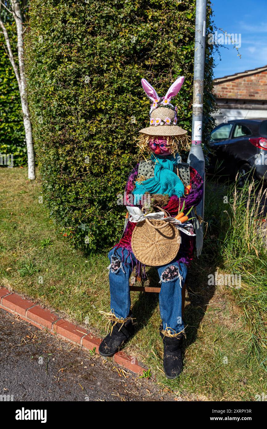Legbourne scarecrows, Legbourne, Lincolnshire, UK, England, scarecrows ...
