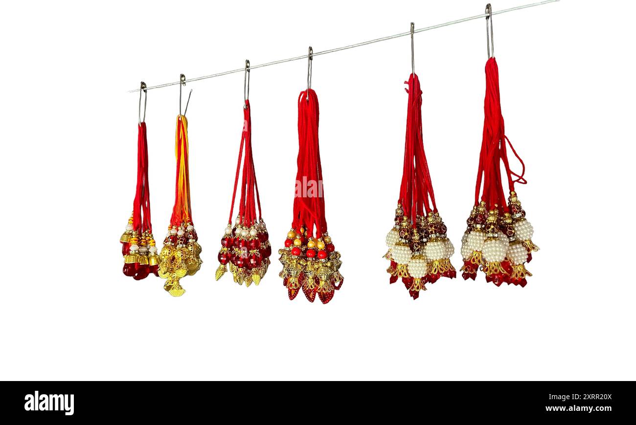 Rakhi on a white background, Shot of rakhi during the Raksha Bandhan ...
