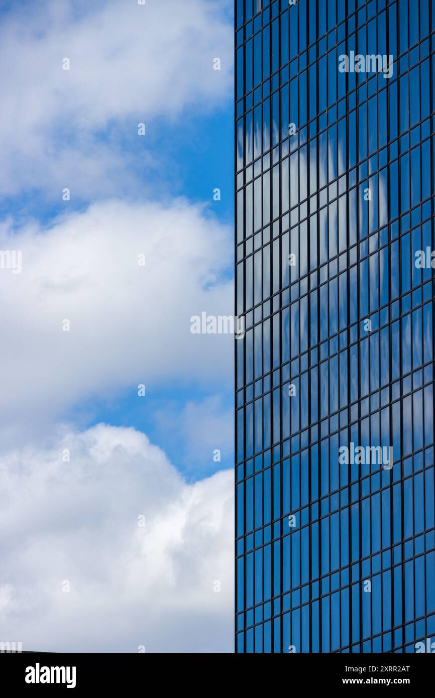 Sun clouds reflected on windows hi-res stock photography and images - Alamy