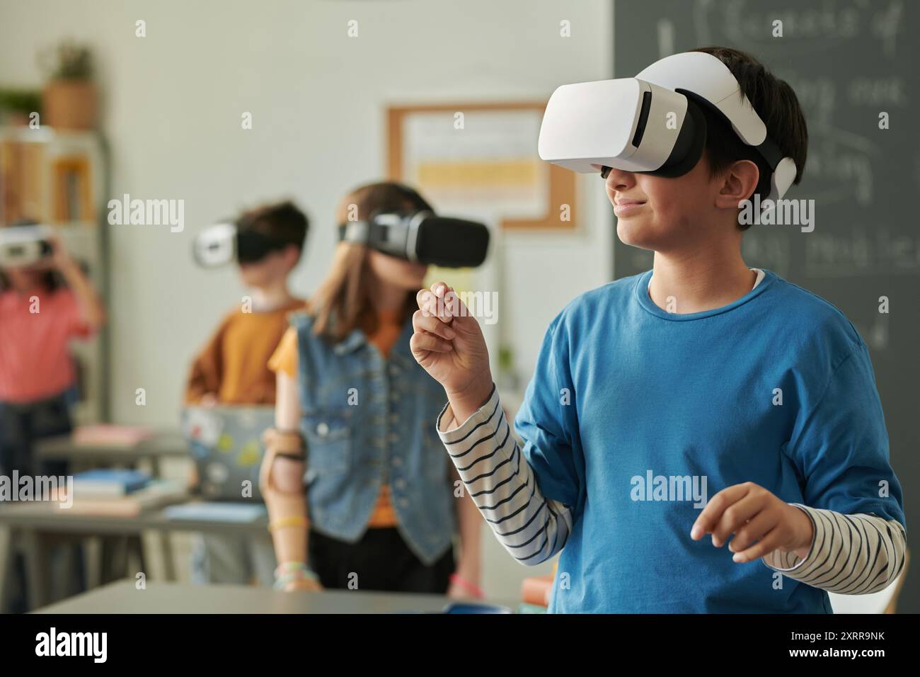 Children interactive skill classroom hi-res stock photography and ...