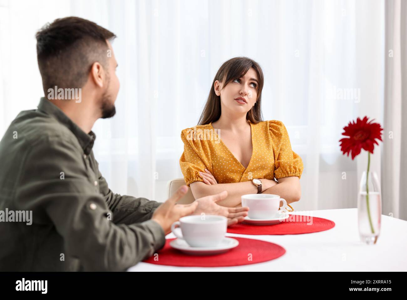 Embarrassing embarrassment female hi-res stock photography and images ...