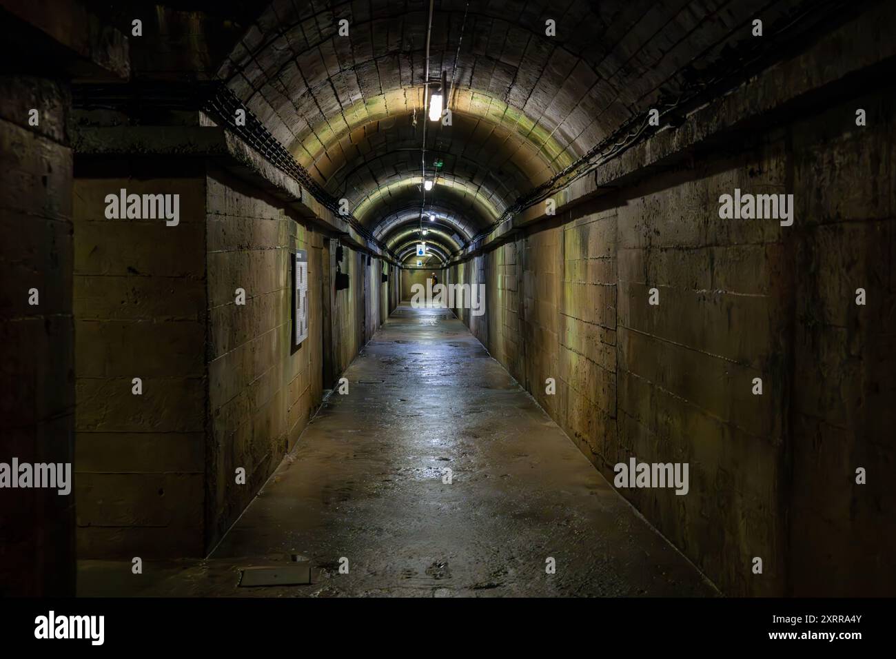 German Underground Hospital, Guernsey, Channel Islands, UK Stock Photo ...