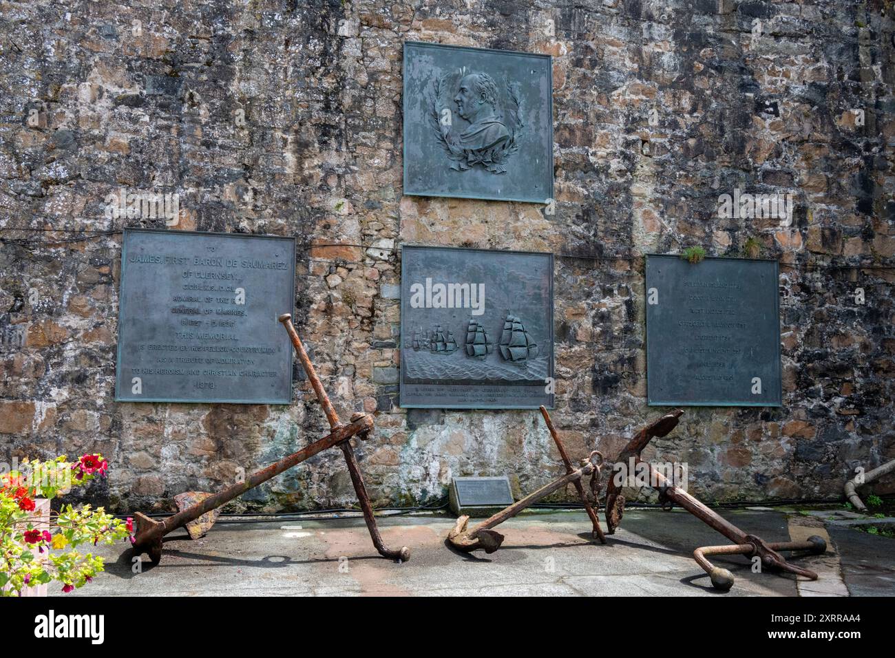 Castle Cornet Museum Courtyard, St Peter Port, Guernsey, Channel ...