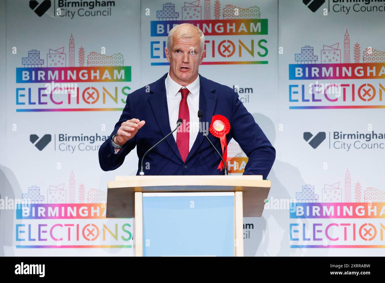 Alistair (Al) Carns, Labour MP winning the Birmingham Selly Oak seat at ...