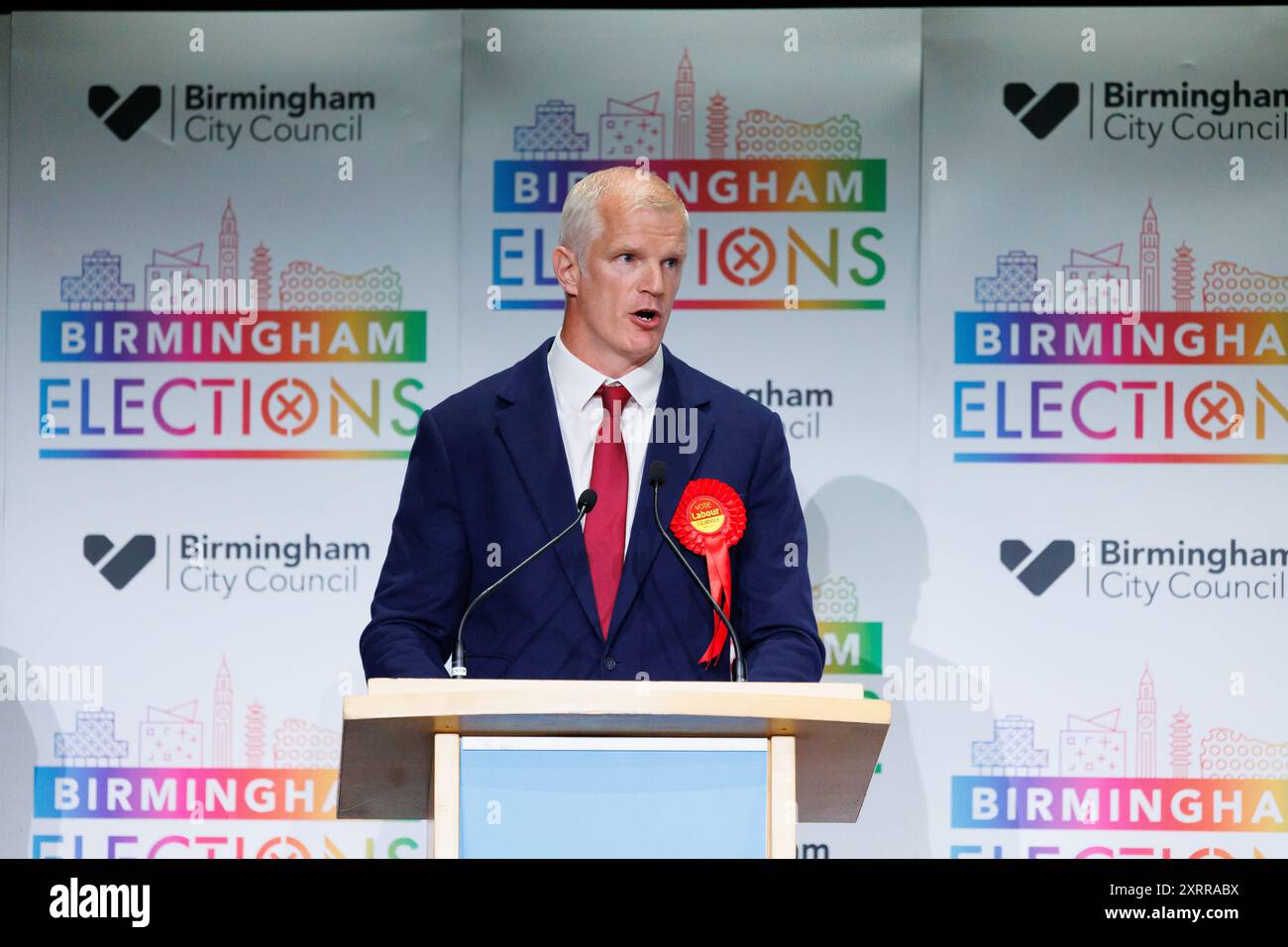 Alistair (Al) Carns, Labour MP winning the Birmingham Selly Oak seat at ...