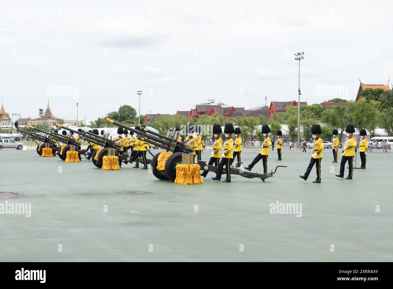 Bangkok, Thailand. 13th July, 2024. 1st Field Artillery Regiment, King ...